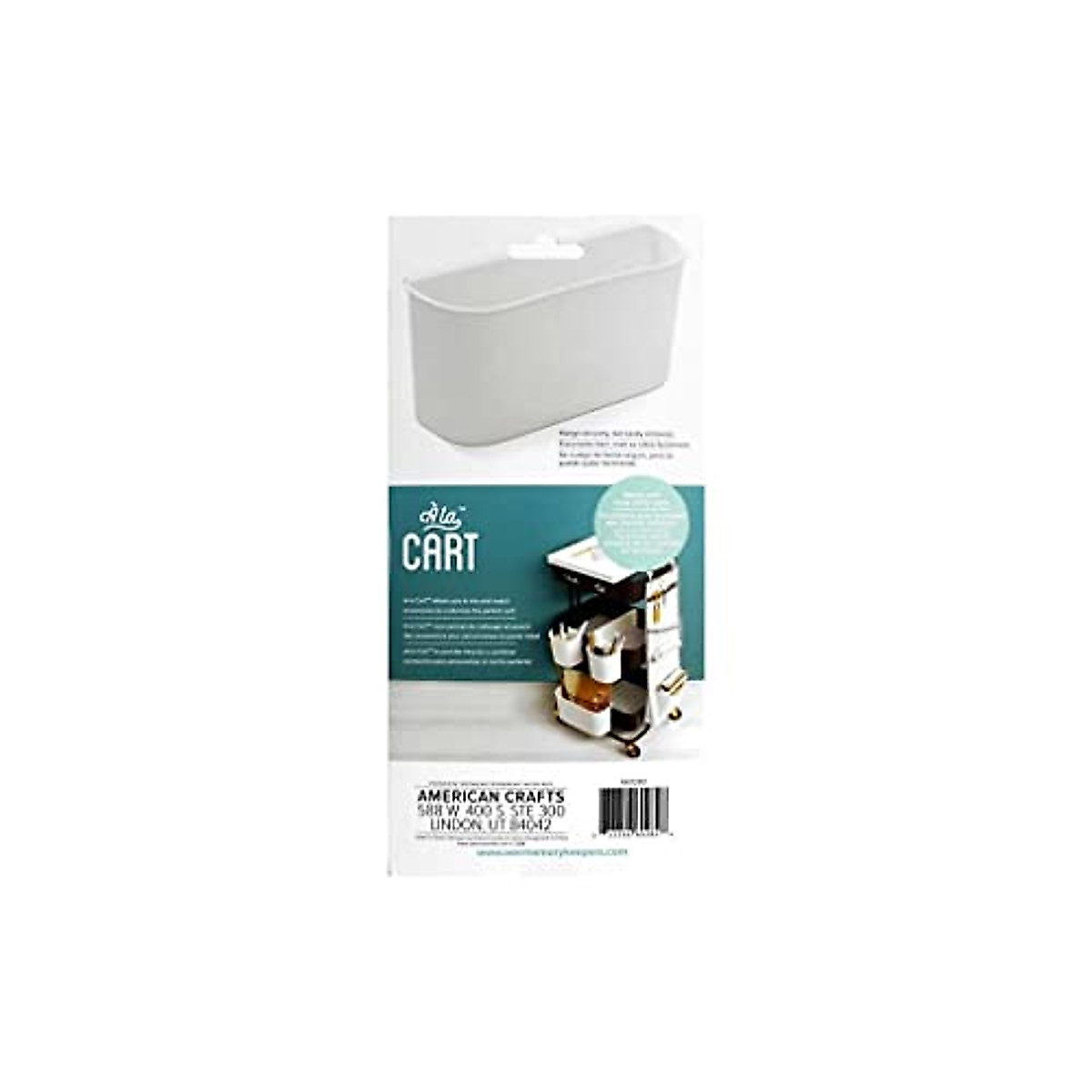 We R Memory Keepers Large White Craft Cup | Scrapbooking Accessory