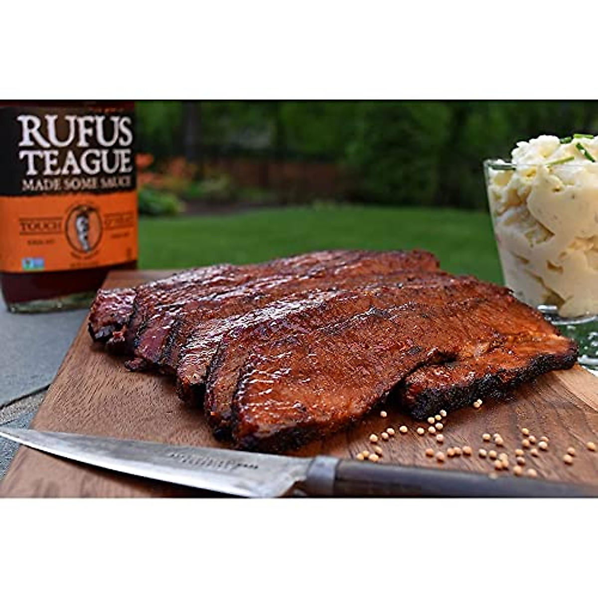 Rufus Teague Sauce Bbq Touch O Heat 16 OZ