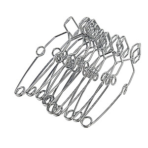 10PCS Spring Test Tube Holders Stainless Steel Clip Clamp, Lab Test Tube Clamp with Finger Grip, Laboratory Experiment Testing Holder Tool for Standard Test Tubes, 14.6cm / 5.7inch