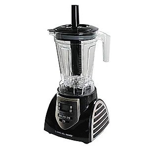 Healthmaster Elite JLA-8 Professional Countertop Blender, Emulsifier 1200-Watt with 60-oz BPA Free Jar Stainless Steel Blades for Frozen Drinks, Smoothies, Sauces & More, Black