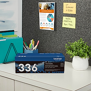Brother TN-336BK DCP-L8400 L8450 HL-L8250 L8350 MFC-L8600 L8650 L8850 Toner Cartridge (Black) in Retail Packaging