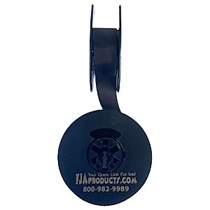 FJA Products Universal Typewriter Ribbon Twin Spool Black 1/2" Ribbon on 2 inch Spool with Eyelets. Made in USA