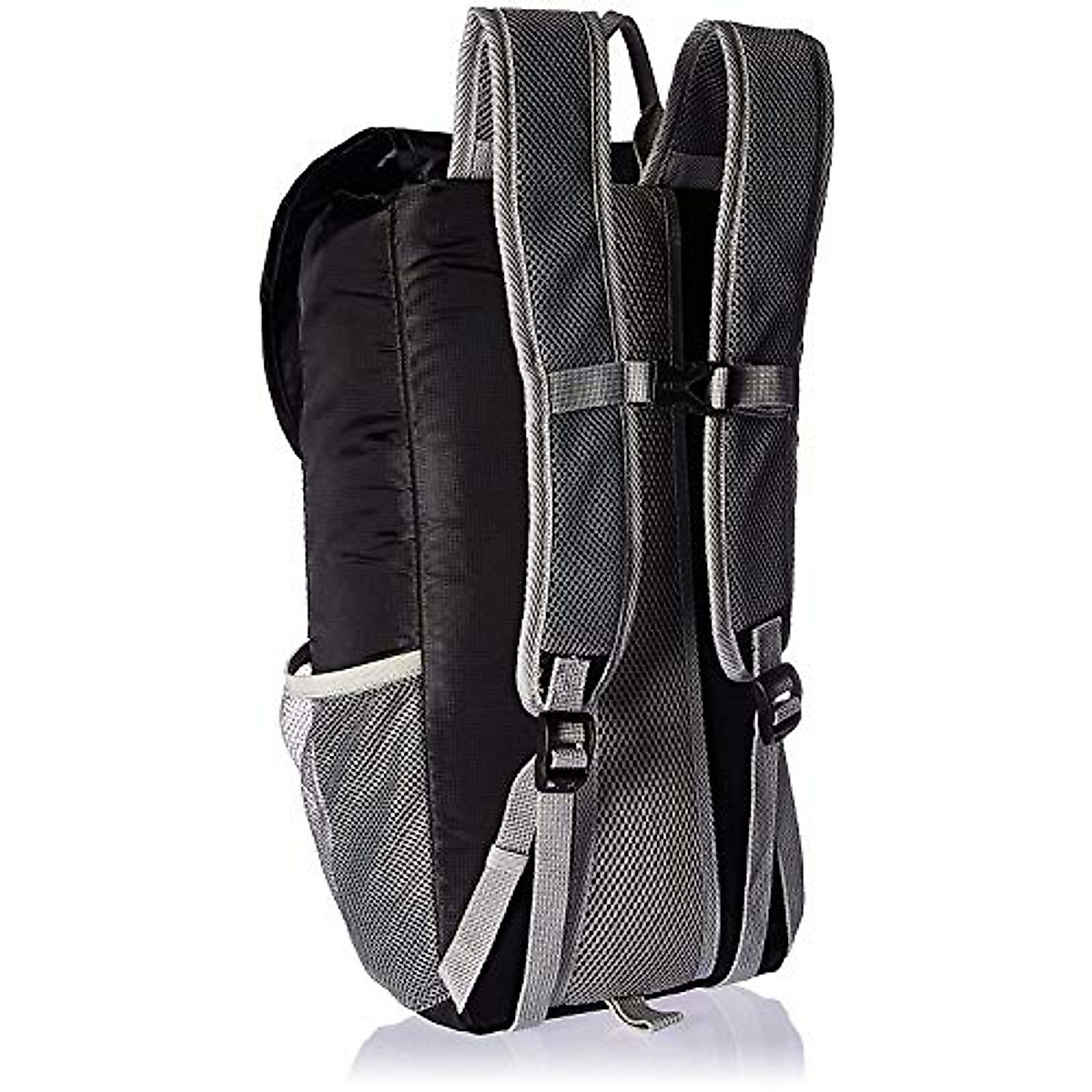 Lewis N. Clark Lightweight Packable Backpack Bag w/RFID Pocket, Black, 18 inch