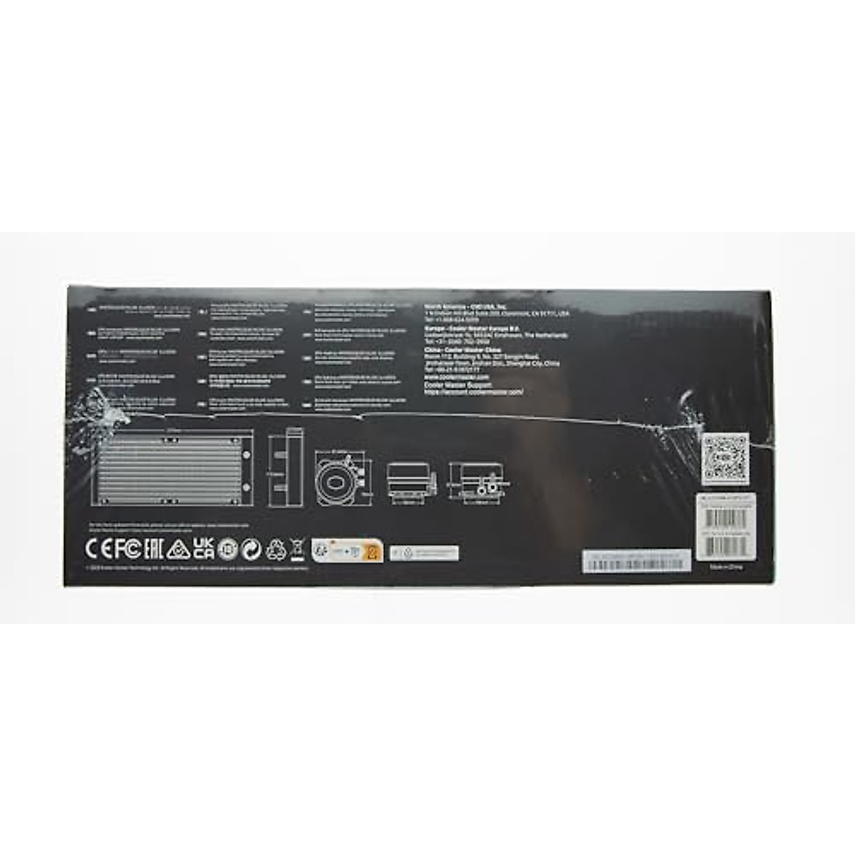 Cooler Master MasterLiquid ML240 Illusion CPU Liquid Cooler - AIO Water Cooling System, 3rd Gen Pump, 2 x 120mm ARGB Halo Fans, 240mm Radiator, ARGB Controller Included - AMD and Intel Compatible