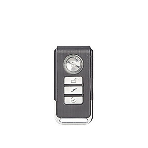 Mengshen Wireless Vibration Alarm, Anti-Theft Burglar Alarm for Bicycle/Bike/Motorcycle/Car/Vehicles/Door/Window, 110db Super Loud (Remote Control Included)