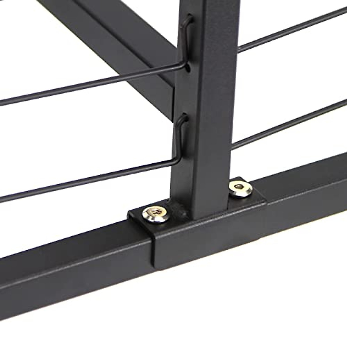 Drying Rack 45 × 66 × 82 cm, Black Metal 26 Wire Shelves Double Sided Mobile Art Drying Rack Stackable Artwork Storage Classroom Painting Drying Shelf for Schools and Art Clubs