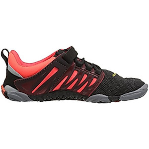 Vibram Women's V-Train Cross-Trainer Shoe, Black/Coral/Grey, 36 EU/6 M US