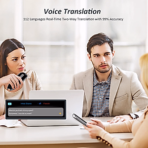 Birgus Reader Pen OCR Digital Translation Pen Scanner 112 Language Translator Device Dictionary Pen, Text Extract, Scanning Translation Pen for Dyslexia Text to Speech Multilingual Translation Device