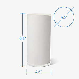 Culligan RFC-BBSA 25 Micron Whole House Water Filter for Sediment, 10" x 4.5" Compatible Replacement for FXHTC, W50PEHD, GXWH40L, GXWH35F, GNWH38S, WFHD13001 (Pack of 1)