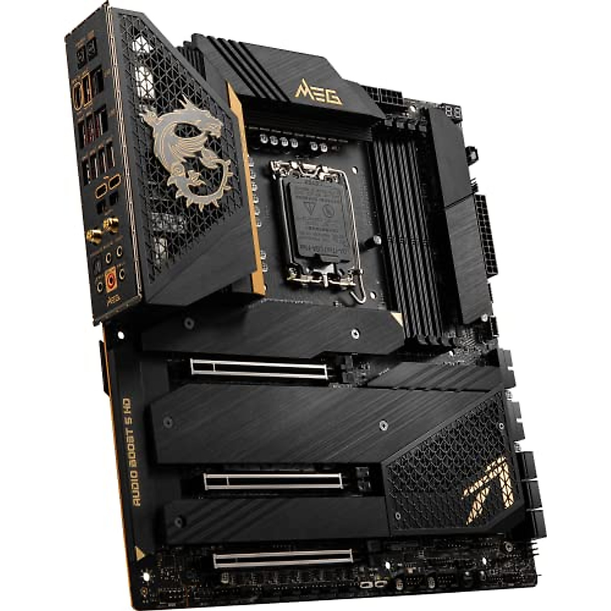 MSI MEG Z690 ACE Gaming Motherboard (E-ATX, 12th Gen Intel Core, LGA 1700 Socket, DDR5, Thunderbolt 4, PCIe 5, Dual 2.5G LAN, M.2 Slots, Wi-Fi 6E)