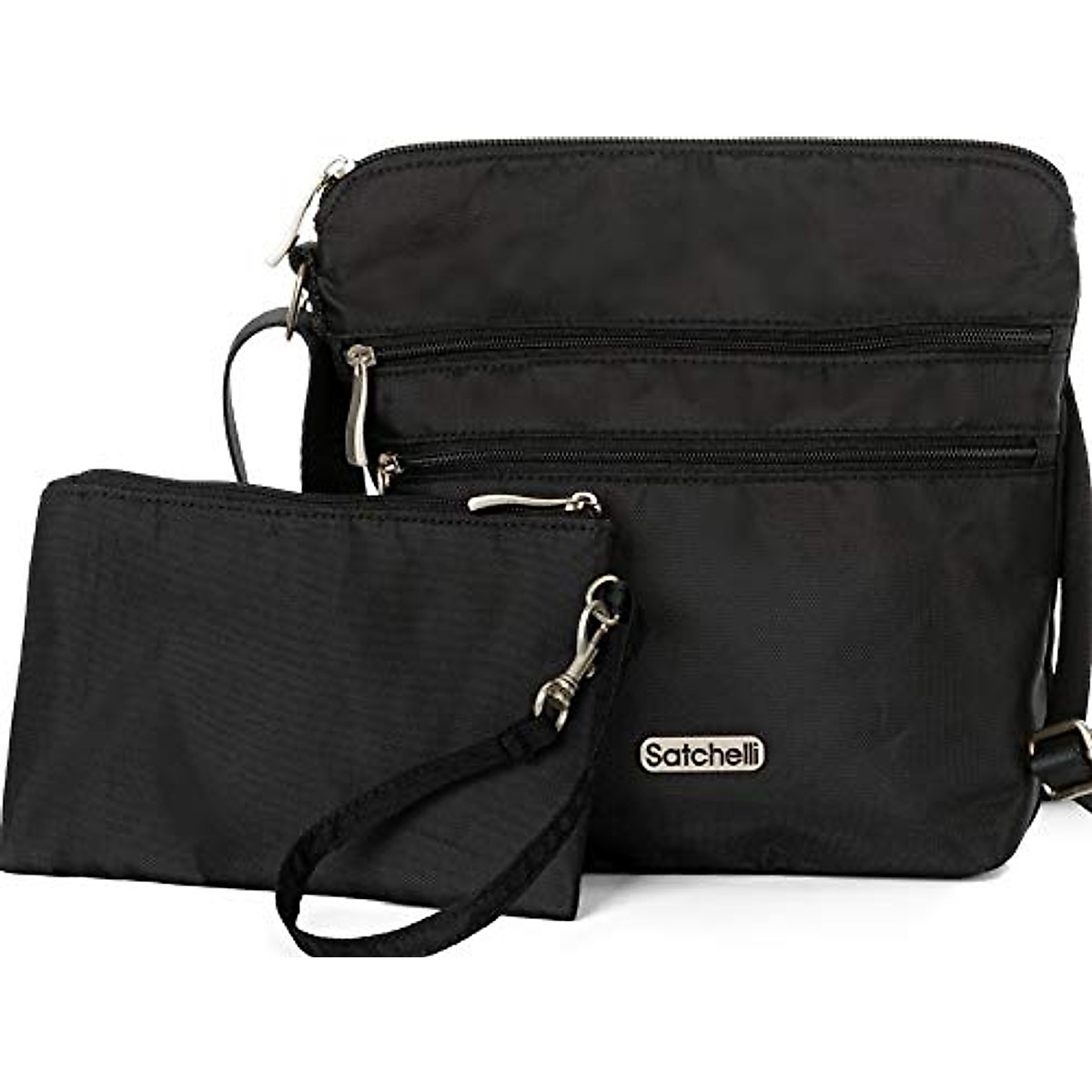 Satchelli Small Crossbody Purse for Women with RFID Passport Holder, Lightweight Bag for Travel, Cruises & Everyday