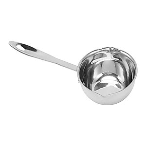 Butter Warmer Pot, Mini Stainless Steel All in One Pot, Flat Induction Bottom Small Saucepan, Cooking Tool For Milk Butter Warmer(300ML)