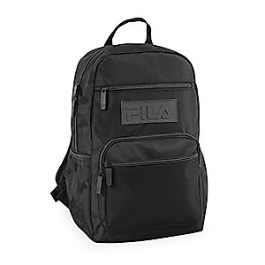 Fila Vermont 2 Laptop Backpack, Black/Grey, One Size