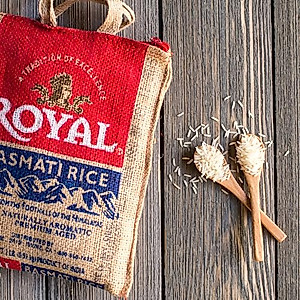 Authentic Royal Basmati White Rice, 15 lbs