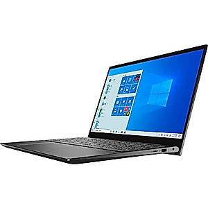 Dell Inspiron 7506-BLK Home and Business Laptop-2-in-1 (Intel i7-1165G7 4-Core, 16GB RAM, 1TB SSD, Intel Iris Xe MAX, 15.6" Touch 4K UHD (3840x2160), Active Pen, Fingerprint, WiFi, Win 10 Home)