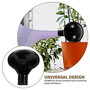 Kichvoe Sprinkler Bottles Water Kettle Bottle Nozzle Cap Bonsai Bottle Cap Garden Watering Nozzle Bottle Watering Cap Bottle Watering spout Watering Kettle Head Spray jug Plastic