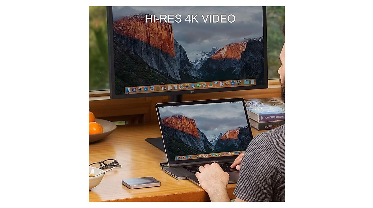 HyperDrive Mac USB-C Hub Adapter - 8 Ports