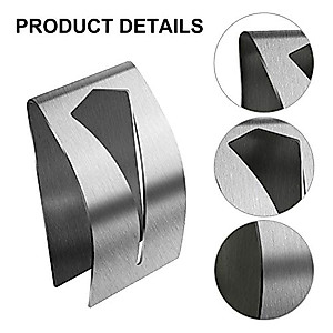 5 Pieces Self Adhesive Kitchen Towel Holder Wall Hook Adhesive Kitchen Towel Hanger Hand Towel Rack for Kitchen Towel