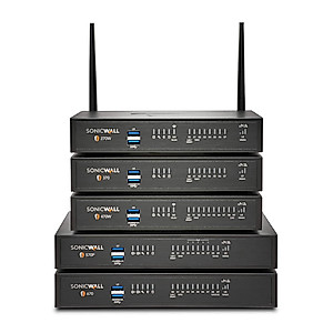 Sonicwall TZ470W Secure Upgrade Plus - 2YR Threat Edition (02-SSC-7273) | TZ470W Wireless Network Security Appliance with 2 Year Threat Protection Service Suite | Next-Generation Firewall