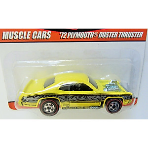 Hot Wheels / Since '68 / '72 Plymouth Duster Thruster / Muscle Cars # 2 of 10 / 1:64 Scale Die Cast Metal Car
