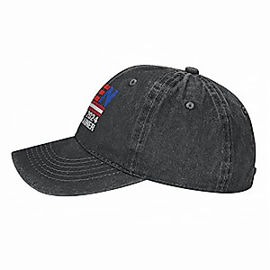 Hat Cap Biden Fetterman 2024 It's A No Brainer Cap for Women Baseball Cap Adjustable Hats Black