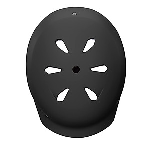 Bern Watts Classic Bike Helmet for Men and Women, Multisport Certified, Matte Black, Small