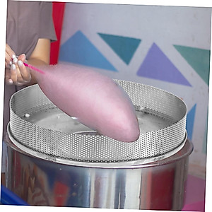 DOITOOL Stainless Steel Mesh Cover Maker Parts Sugar Dispenser Bowl Easy Install for Floss Production