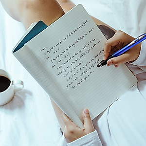 Zonon 10 Pieces Stylus Pens with Light 3-in-1 Multi-Function Touch Screen Pens LED Light Stylus Ballpoint for Smartphones Tablets PC Pads for Homes Offices Writing in The Dark