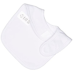 Gerber unisex baby 6-pack Dribbler Bundle bibs, White, One Size US
