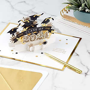 Hallmark Signature Paper Wonder Pop Up Graduation Card (Class of 2024)