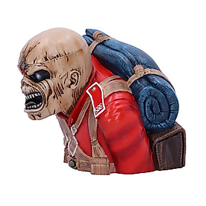 Nemesis Now Officially Licensed Iron Maiden The Trooper Bust Box (Small) Red, 12cm