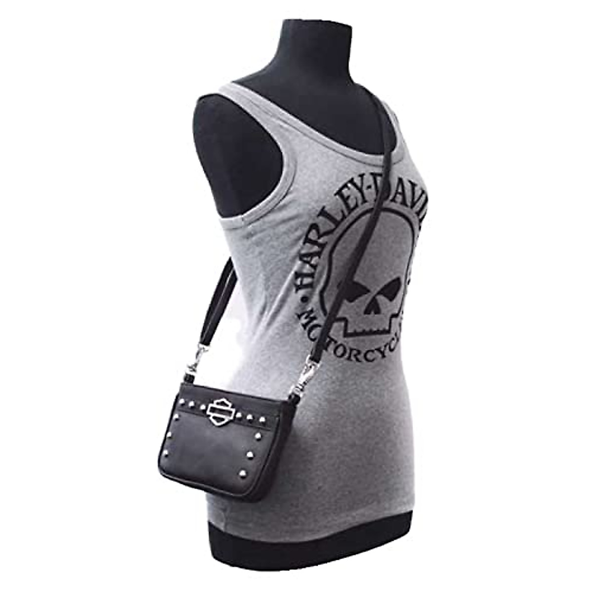 Harley-Davidson Women's Rider Bar & Shield Hip Bag W/Strap RD5541L-Black