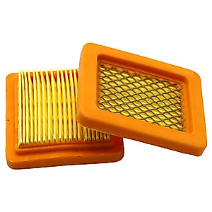 QHALEN Air Filter Cleaner for Honda GX35 Type Brush Cutter Carburetor Chainsaw Grass Trimmer Gasoline Engine Garden Tool Spare Part (Pack of 2)