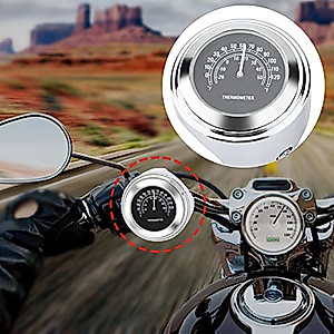 AKLOSIPY Motorcycle Handlebar Mount 22-25mm Temp Accessories for Motorcycles (Black)