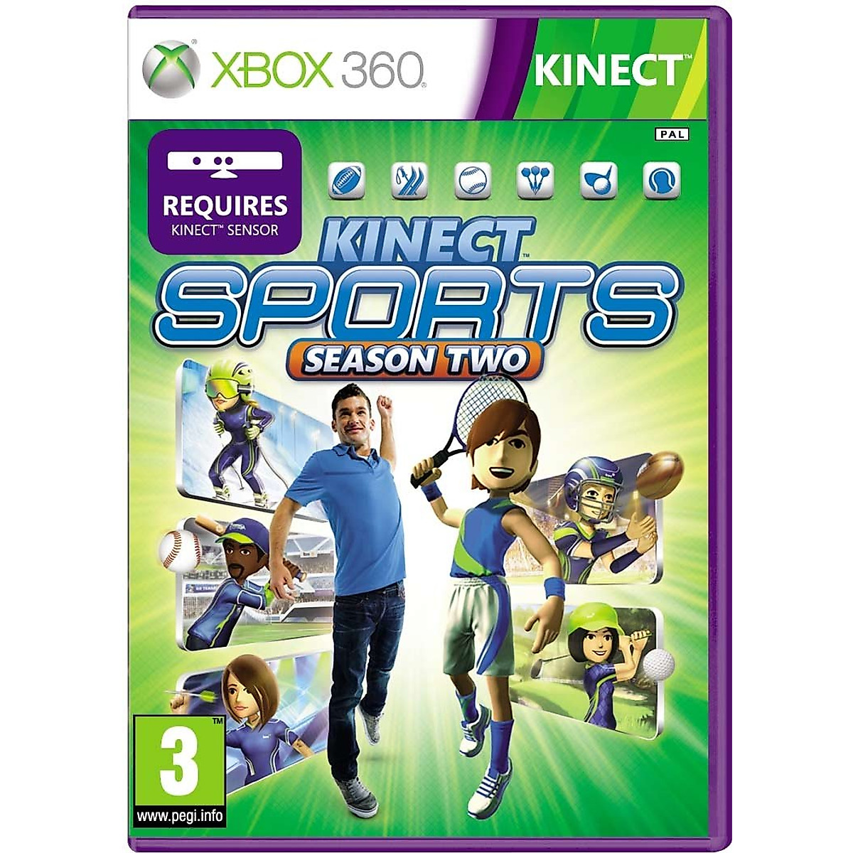 Kinect Sports: Season 2 - Kinect Required (Xbox 360)