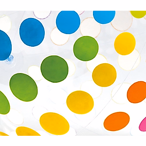 Intex Jumbo Inflatable Glossy Big Polka-Dot Colorful Giant Beach Ball (16 Pack)