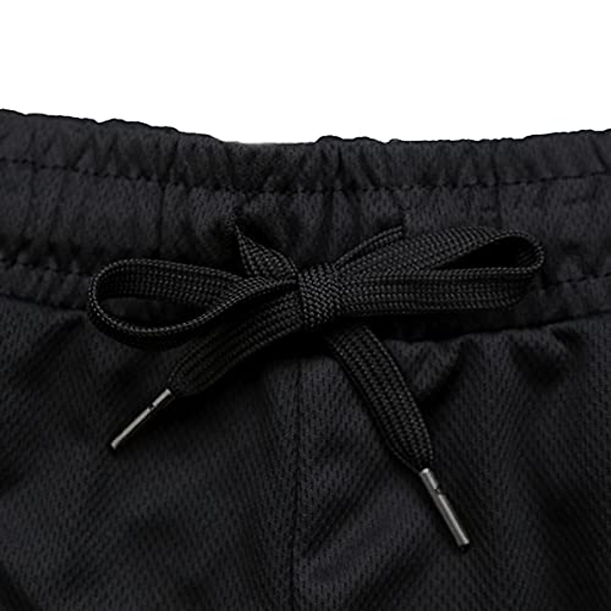 CEHT Mens Athletic Shorts Quick Dry Bodybuilding Mens Workout Shorts Gym Shorts for Men with Pockets Black