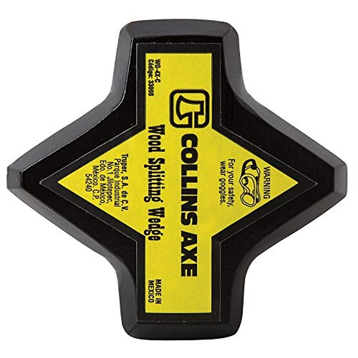 Collins 4 lb. Forged Steel Diamond Splitting Wedge 7-in