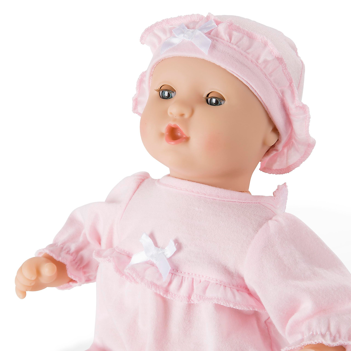 Melissa & Doug Mine to Love Jenna 12" Soft Body Baby Doll With Romper, Washable Doll Accessories, First Baby Dolls For Toddlers 18 Months And Up