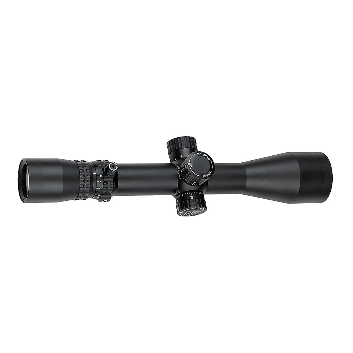 NIGHTFORCENXS 2.5-10x42mm F2 30mm Tube Durable Precise Accurate Black Gun Scope - ZeroStop Parallax Adjustable Second Focal Plane Illuminated Hunting Scope, MIL-R - 10 Mils (C461)