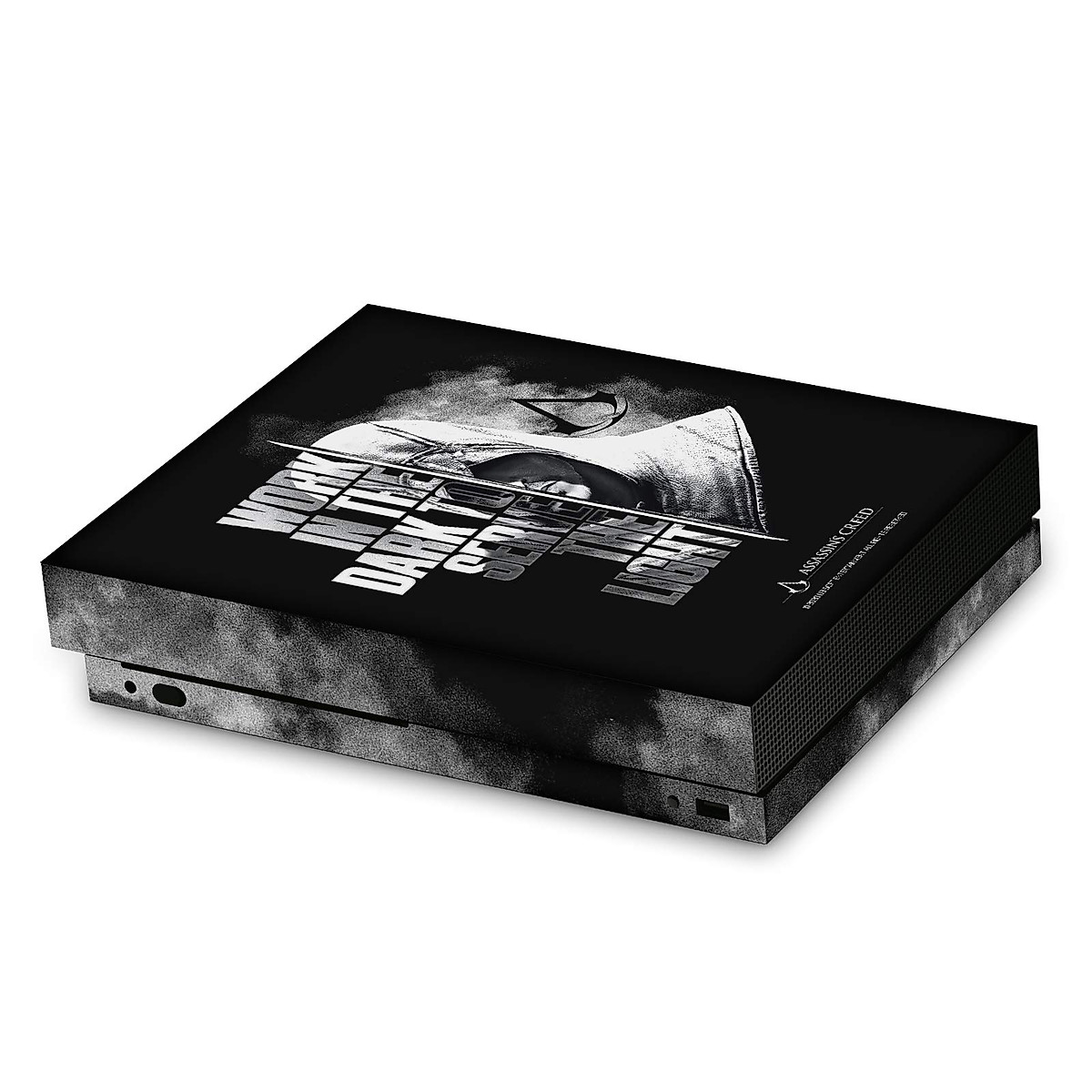 Head Case Designs Officially Licensed Assassin's Creed Half Legacy Typography Matte Vinyl Sticker Gaming Skin Case Cover Compatible With Xbox One X Console