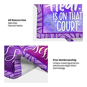 Pozevan Volleyball Gift Blanket - Volleyball Gifts for Teen Girls - Volleyball Gifts for Team - Volleyball Coach Gift - Volleyball Gifts for Girls - Gifts for Volleyball Lovers - 50" X 60"