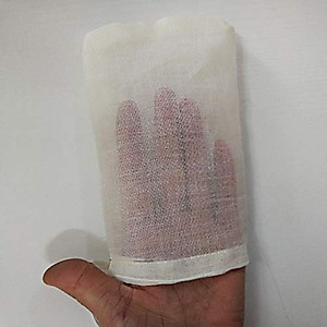 Tayfremn 100Pcs Cotton Drawstring Bags, Reusable Muslin Bag Natural Cotton Bags with Drawstring Produce Bags Bulk Gift Bag Jewelry Pouch for Party Wedding Home Storage, Natural Color (4 x 6 Inches)