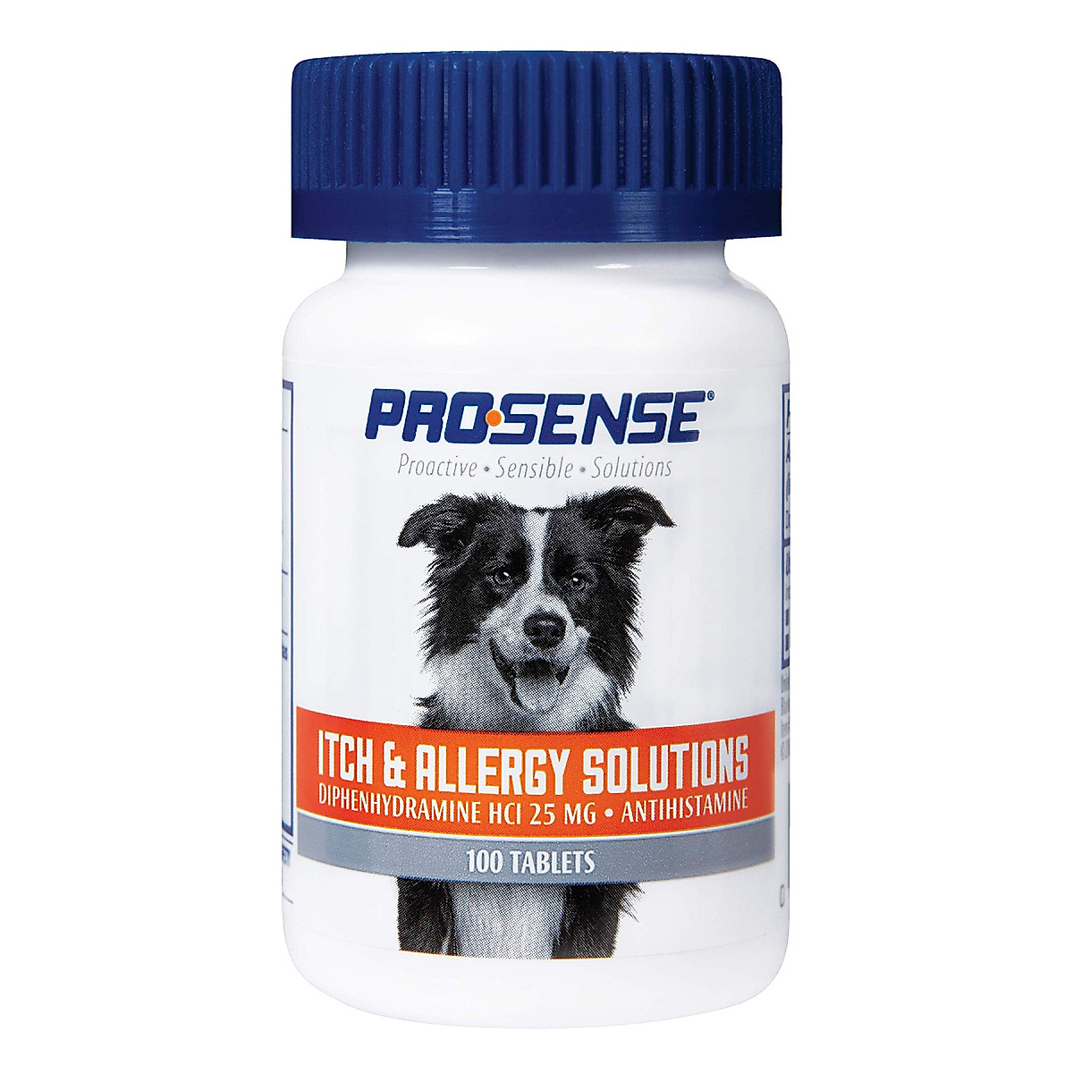 Pro-Sense ProSense Itch and Allergy Solutions 100 Count, for Dogs, Antihistamine