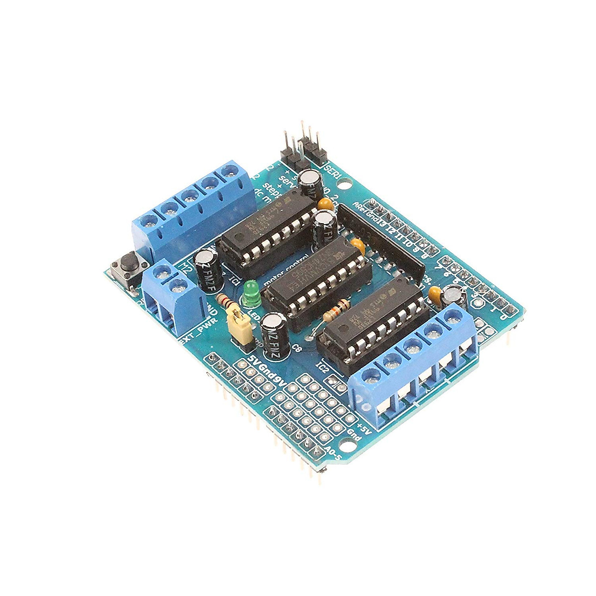 L293D Drive Module Motor Drive Shield Expansion Board Motor Control Board Compatible with Arduino UNO Arduino Mega 2560 Duemilanove Diecimila 2PCS