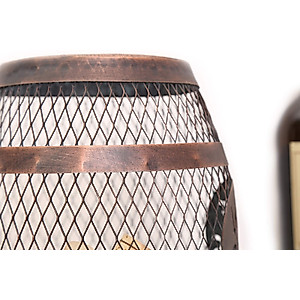 SODUKU Wine Barrel Cork Holder, Wine Cork Holder, Cork Storage, Antique Bronze