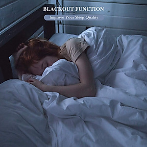 MODERNOVIA Room Darkening Curtain 96 Inches Long Trellis Geometric Pattern Jaquard Grommet Drapes for Living Room and Bedroom 2 Panels, Dark Grey