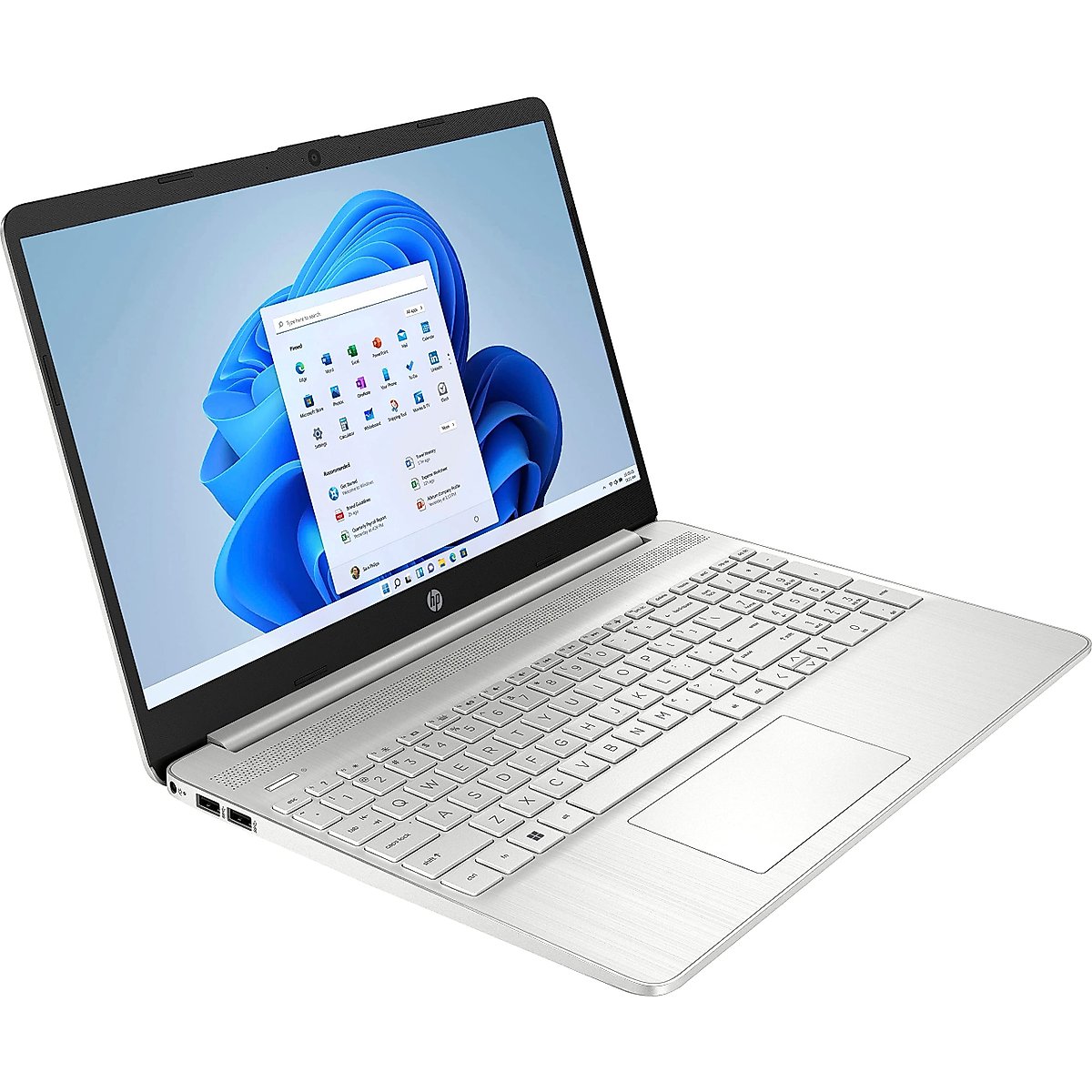 HP 2022 Notebook Laptop, 15.6" HD Touchscreen Display, Intel Core i5-1135G7, 16GB DDR4 RAM, 1TB PCIe SSD, Wi-Fi 5, Webcam, Bluetooth, HDMI, Windows 11 Home, Silver | TGCD Bundle
