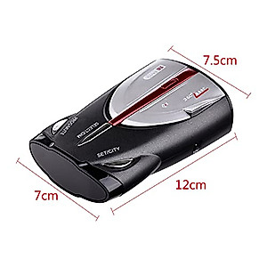 LMMY2022 Radar Detector. Car Style 16 Band Cobra Xrs 9880 Anti Radar Car Detector 12V 360 Degree Led Display Police Speedometer Voice Alert