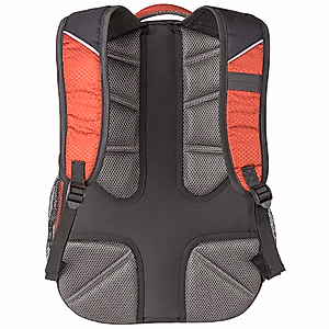 Exos Backpack, (laptop, travel, academics or business) Urban Commuter (Red with Black Trim)